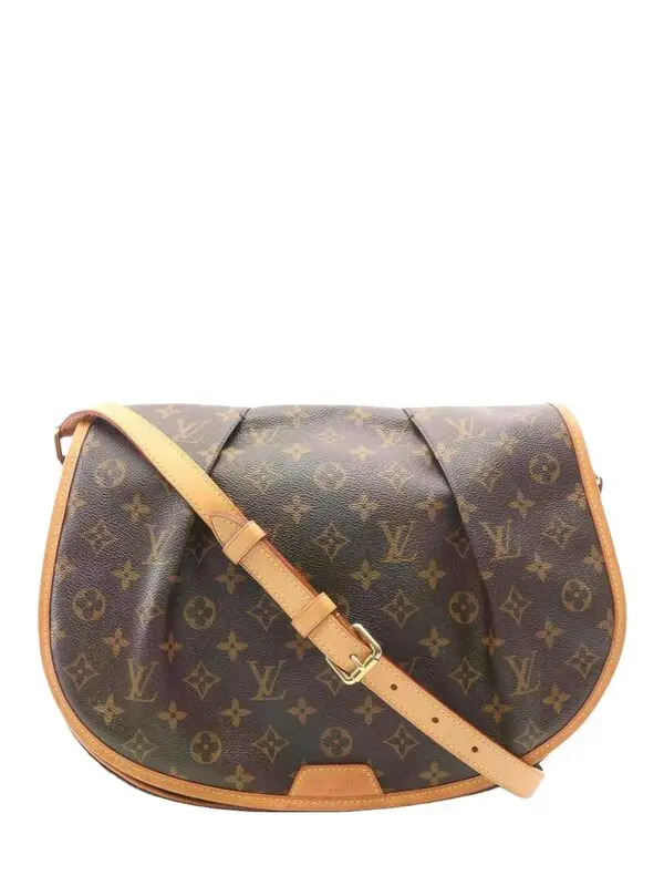 LOUIS VUITTON Monogram Shoulder Bag - Brown