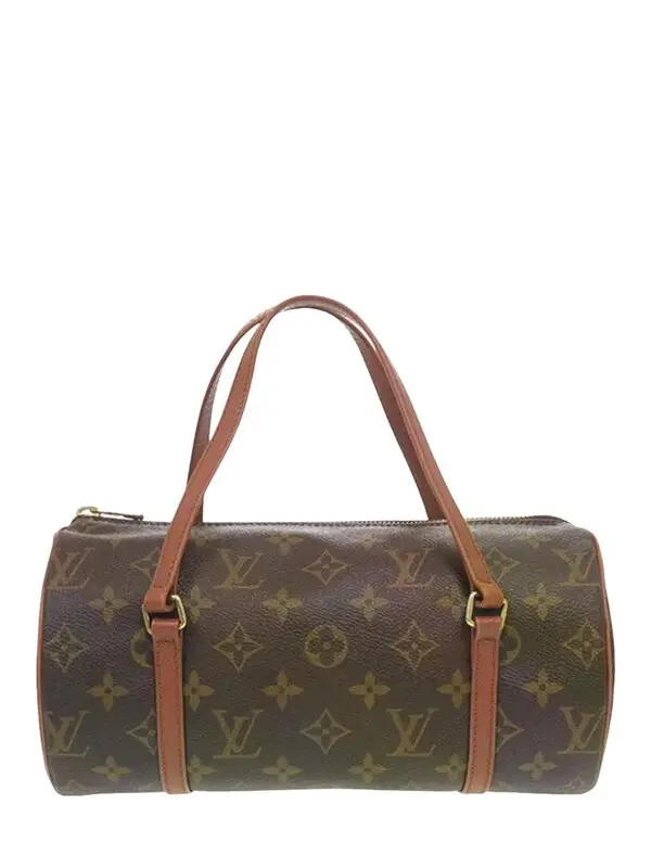 LOUIS VUITTON Monogram Papillon 26 Handbag - Brown