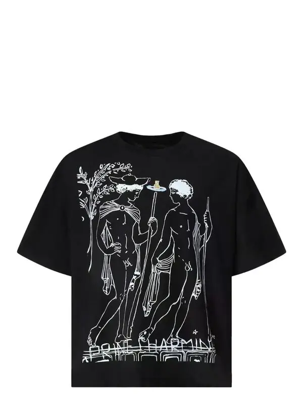 VIVIENNE WESTWOOD Charming Oversized Box T-shirt - Black