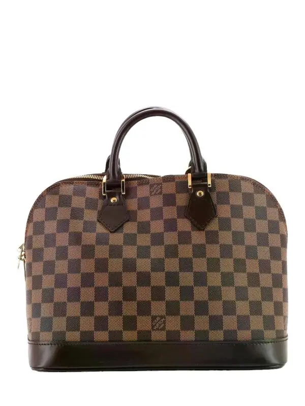 LOUIS VUITTON Vintage Alma Satchel - Brown