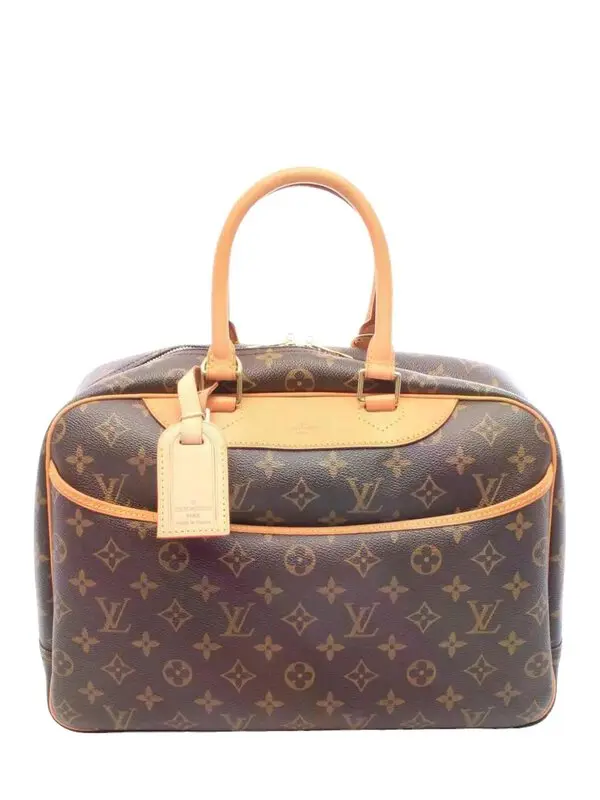 LOUIS VUITTON Deauville Tote Bag - Brown
