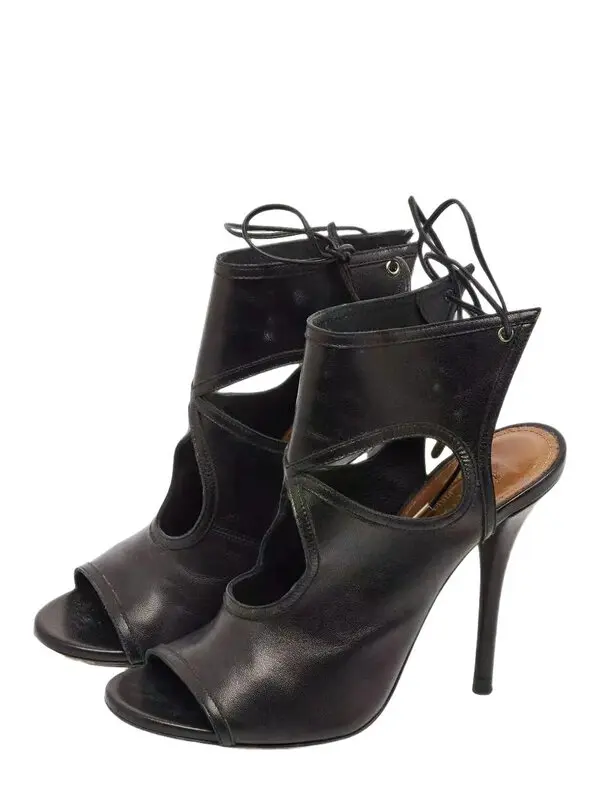 AQUAZZURA Sexy Thing Cutout Sandals - Black