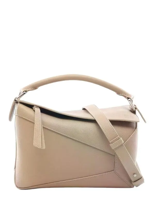 Loewe Small Puzzle Edge Shoulder Bag - Neutrals