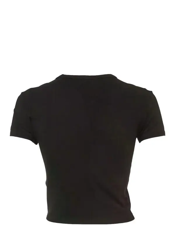 Versace Embellished Logo T-shirt - Black