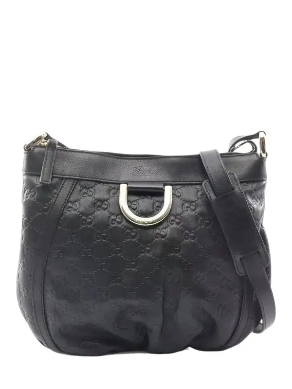Gucci Abby Guccissima Shoulder Bag - Black