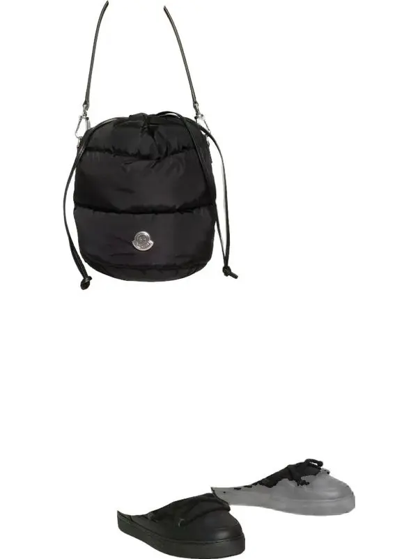 Moncler Caradoc Bucket Bag - Black