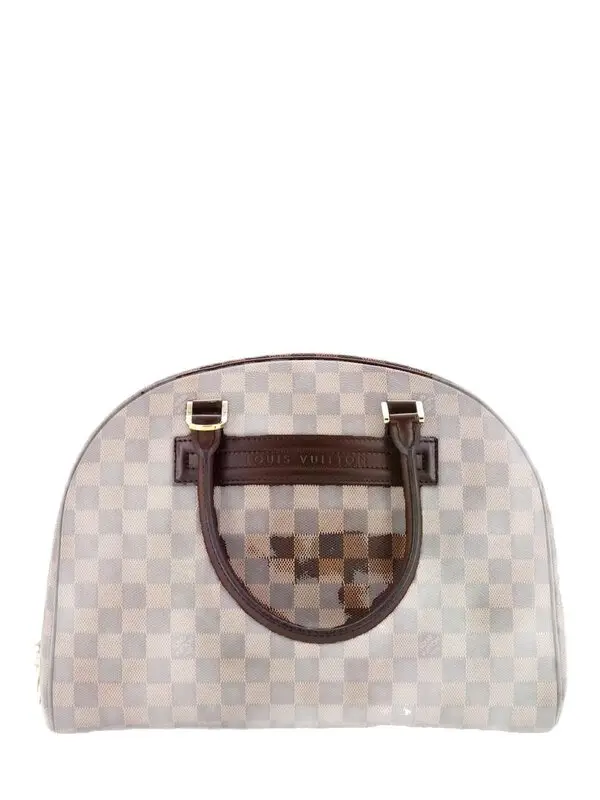 LOUIS VUITTON Nolita Damier Satchel - Brown
