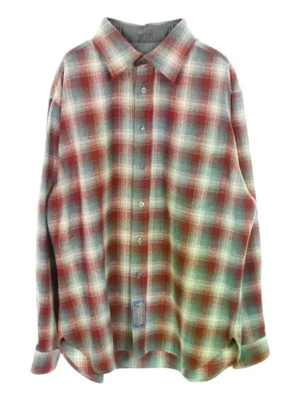 MAISON MARGIELA X Pendleton 2010s Check Shirt - Red