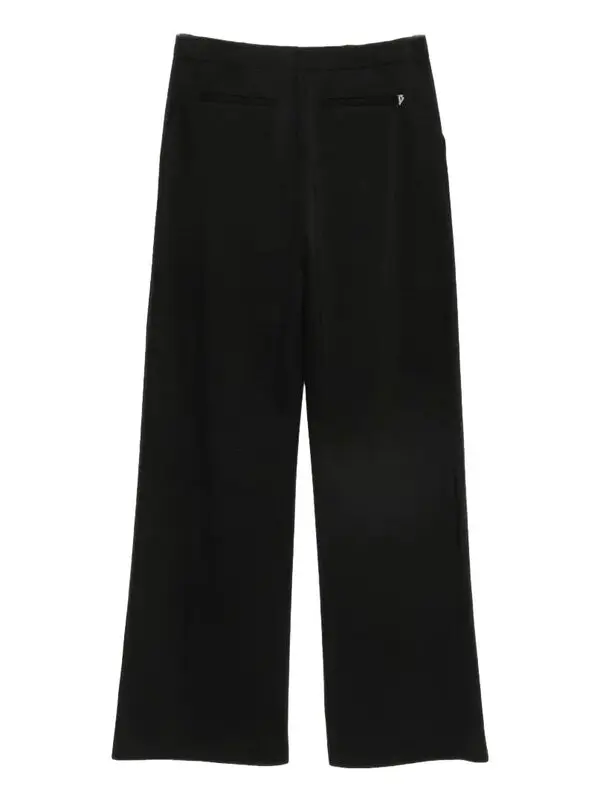 DONDUP Wide-leg Trousers - Black