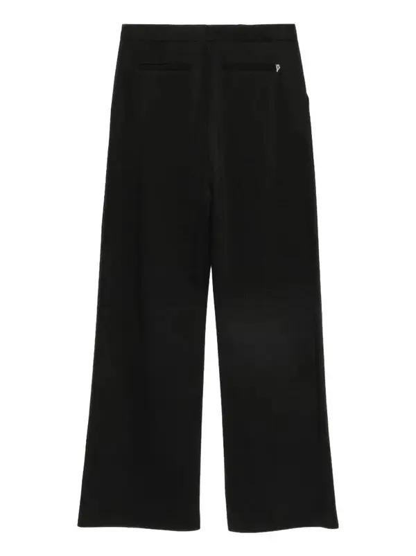 DONDUP Wide-leg Trousers - Black