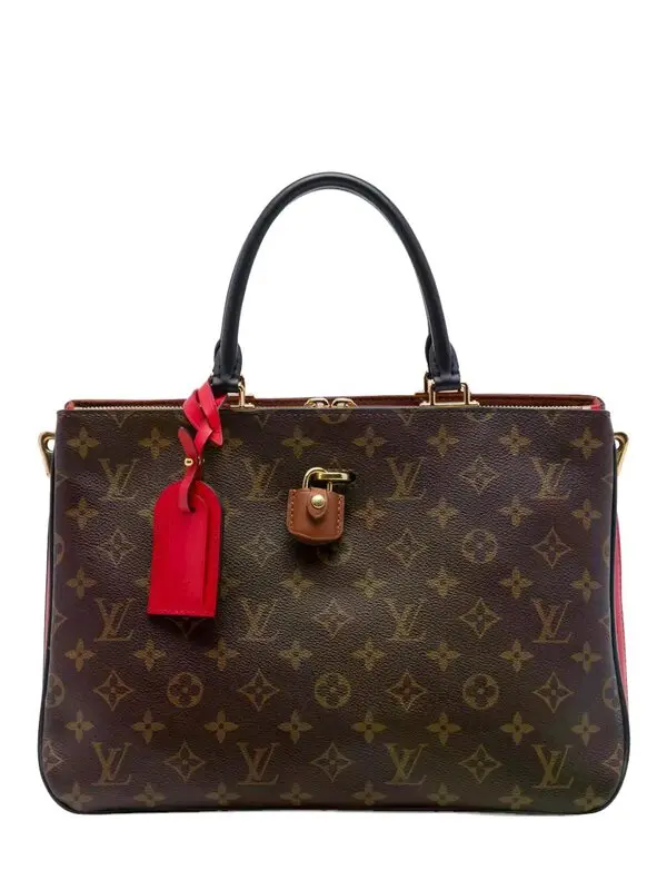 LOUIS VUITTON Monogram Millefeuille Satchel - Brown