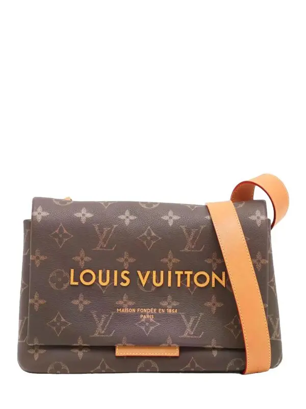 LOUIS VUITTON Monogram Takeout Messenger Crossbody Bag - Brown