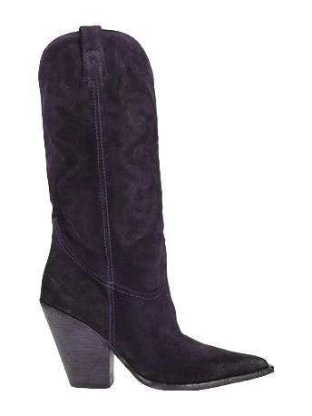 Elena Iachi Boot Size Leather - Purple