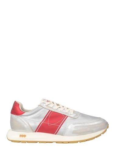 Philippe Model Leather And Textile Sneakers - Silver