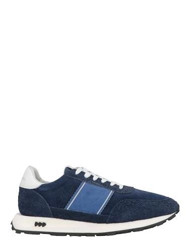 Philippe Model Leather And Textile Fibers Sneakers - Blue