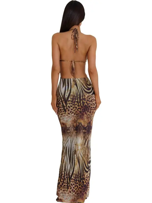 OUTCAST Esmeralda Maxi Dress Caliope - Print