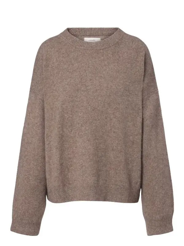 Loulou De Saison Tristan Wool-blend Sweater - Brown