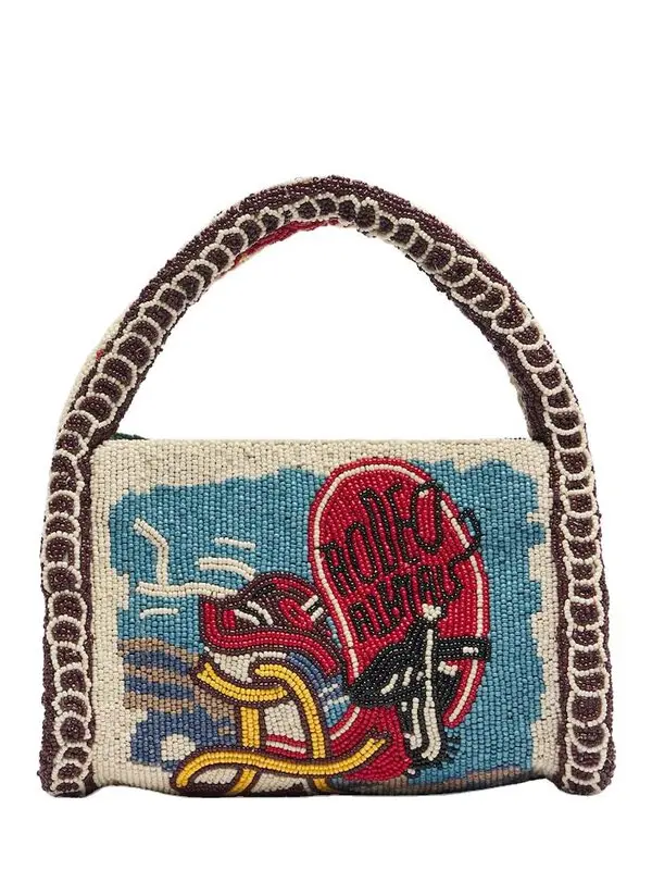 ALEMAIS Alémais Ace Beaded Shoulder Bag - Multicoloured
