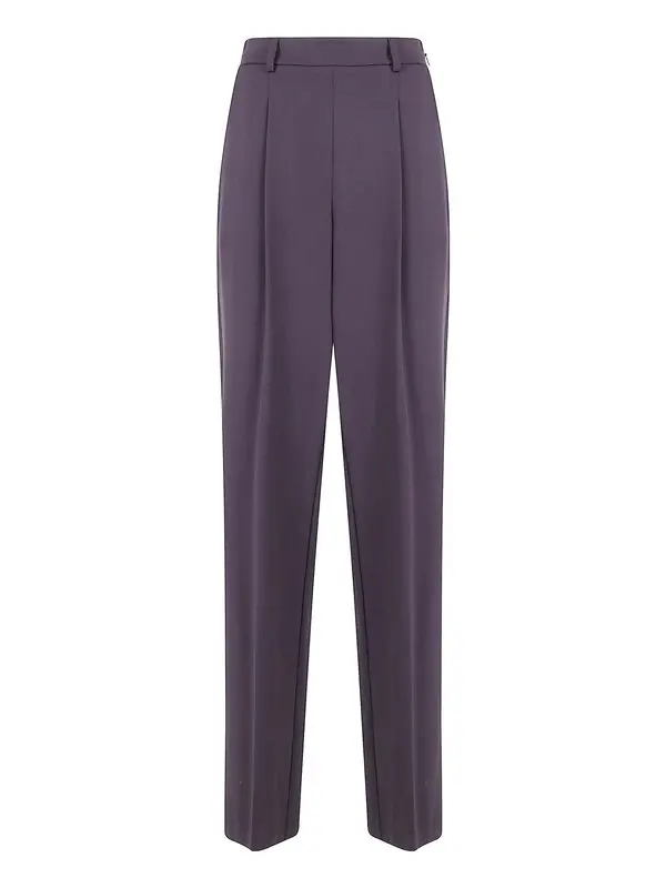 TWINSET Straight Leg Trousers - Brown