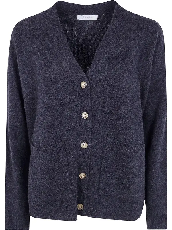 JC SOPHIE Wool Blend Pierre Sweater - Gray