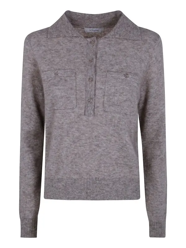 JC SOPHIE Sweater Polo Neck "polaris - Brown