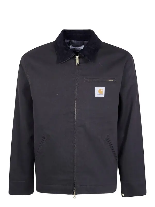 Carhartt Work In Progress Jacket Canvas 'detroit - Brown