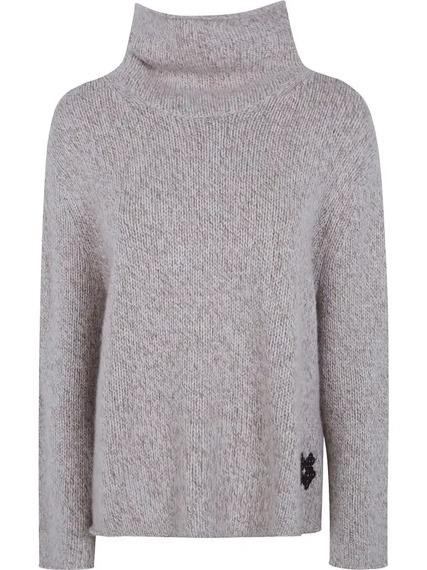 KUJTEN Cashmere Cristy Sweater - Brown
