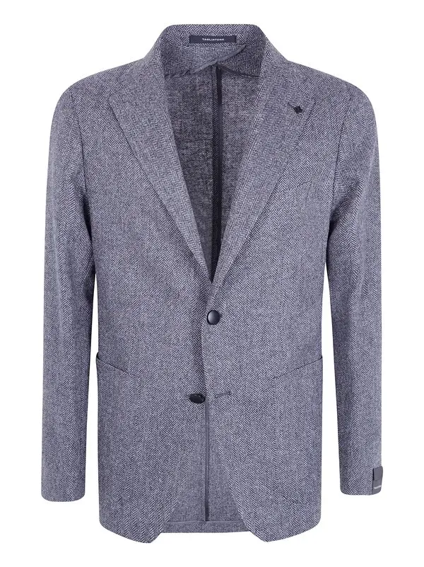 Tagliatore Montecarlo Single-breasted Blazer - Gray