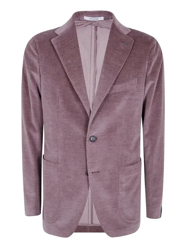 Tagliatore Montecarlo Single-breasted Jacket - Red