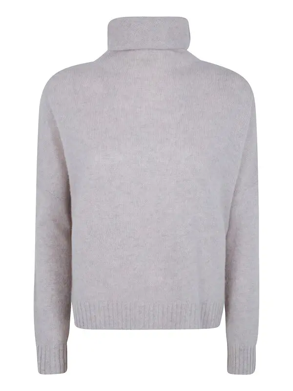 KUJTEN Cashmere Tila Turtleneck Sweater - Beige