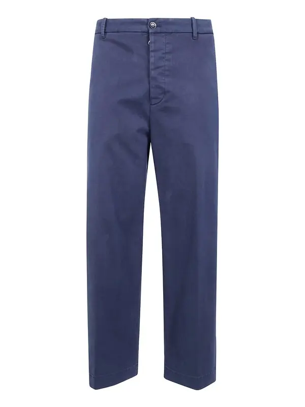NINE:INTHE:MORNING Trousers Wide Leg "apollon - Blue