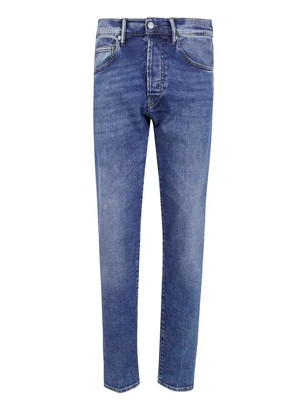 NINE:INTHE:MORNING Rock Slim Fit Jeans - Blue