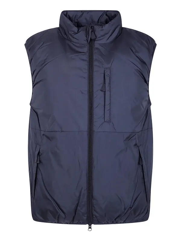 Aspesi Sleeveless Zip Up Jacket - Gray