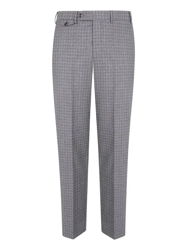 PT TORINO Virgin Wool Trousers - Brown