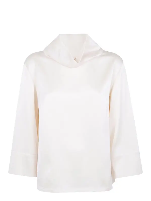 BY MALENE BIRGER Vica Turtleneck Sweater - Yellow
