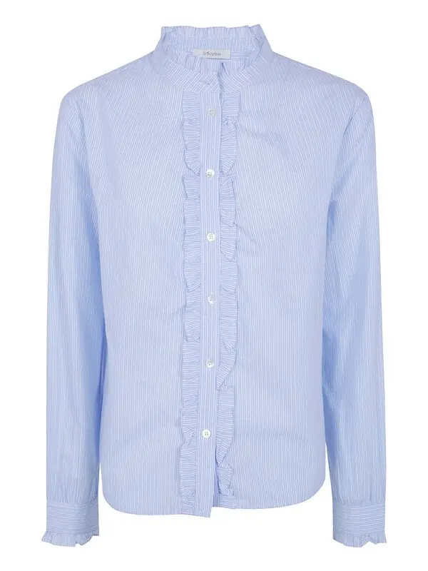 JC SOPHIE Pascaline Striped Shirt - Blue