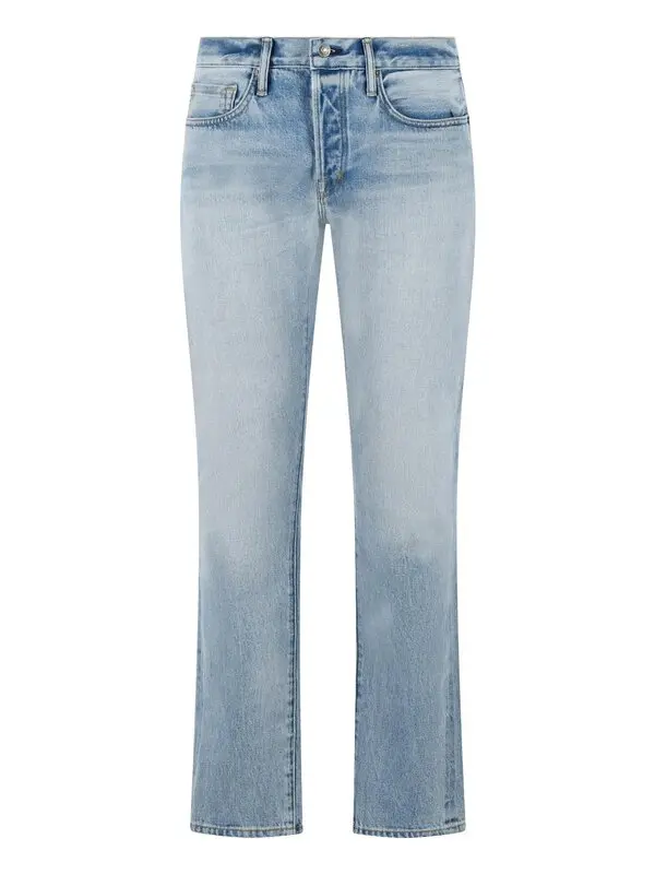TOM FORD Cotton And Lyocell Jeans - Blue