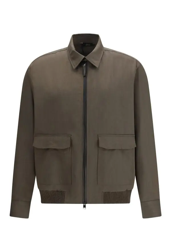 Brioni Wool Jacket - Green