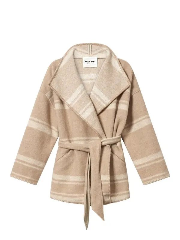ETOILE Wool-blend Brea Coat - Sand