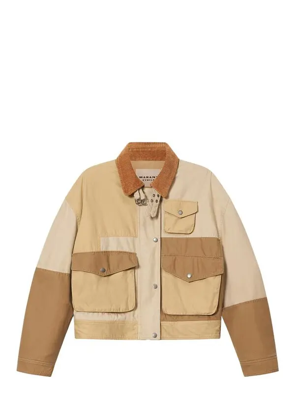 ETOILE Risla Patchwork Jacket - Beige