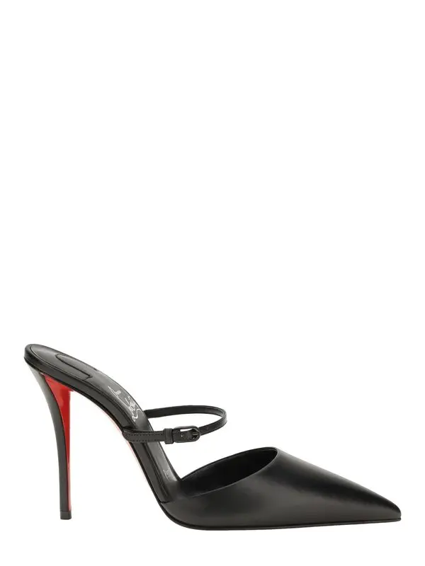 CHRISTIAN LOUBOUTIN Milena Leather Mules - Black