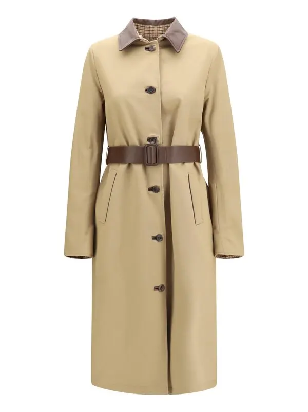 JACOB COHЁN Reversible Trench Coat - Brown