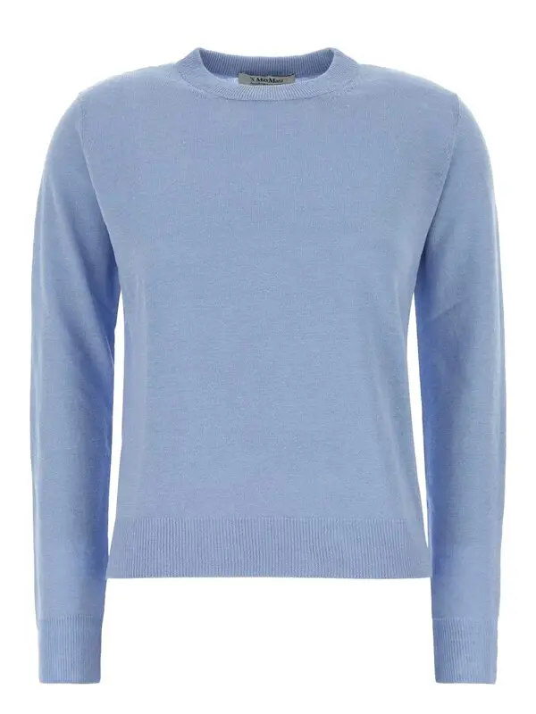 Max Mara Fervore Linen Sweater - Blue