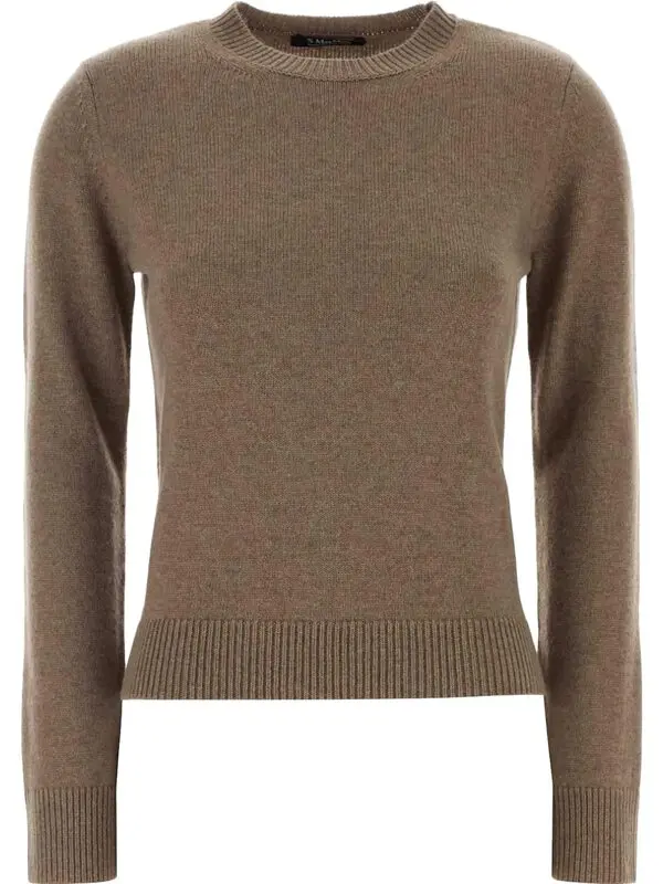 Max Mara Wool Blend Fresia Sweater - Brown