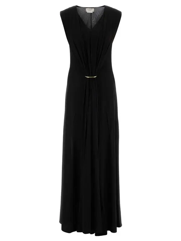 Sportmax Stretch Viscose Fervida Dress - Black