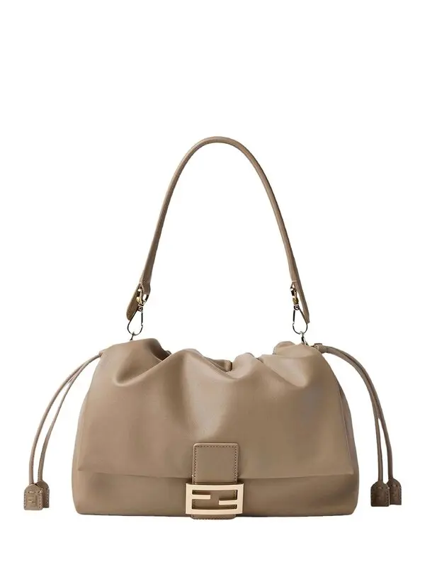 Fendi Baguette Medium Shoulder Bag - Brown