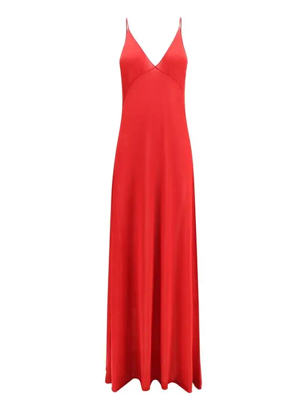 Fendi Silk Dress - Red
