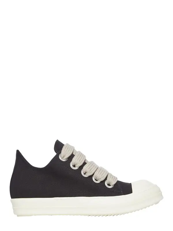 Rick Owens Jumbolace Low Sneaker - Black
