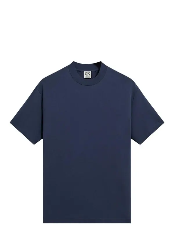 Kith Kin Mock Neck Albie Tee 'nocturnal - Black