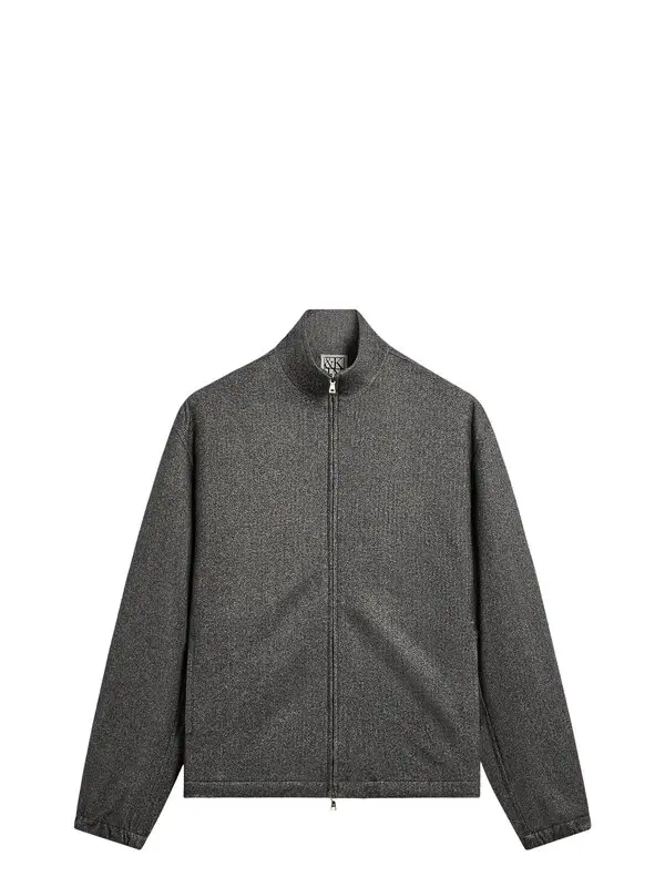 Kith Kin Flannel Jersey Stephen Track Jacket - Grey